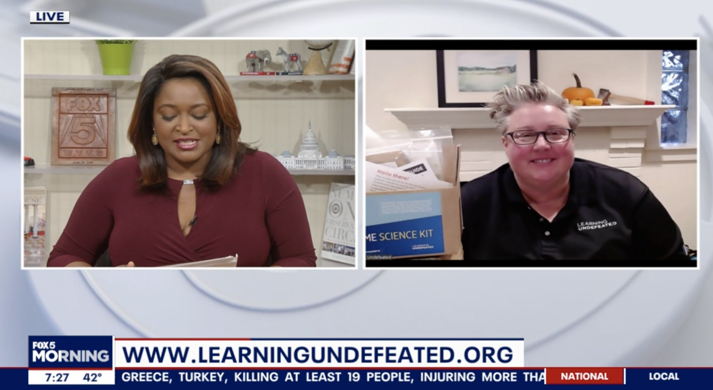 At-Home Science Kits: Jennifer Colvin Live on FOX5 (DC) Morning News ...
