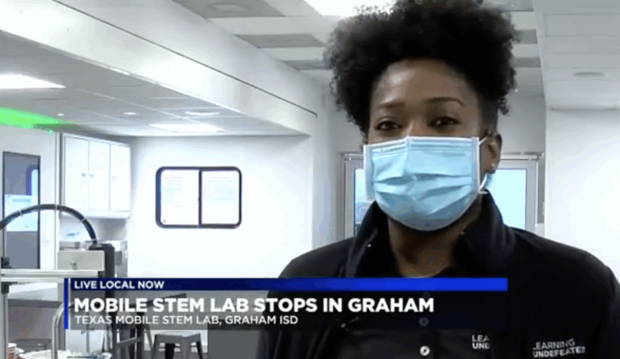 Texas Mobile STEM Lab Visits Graham ISD - Learning Undefeated